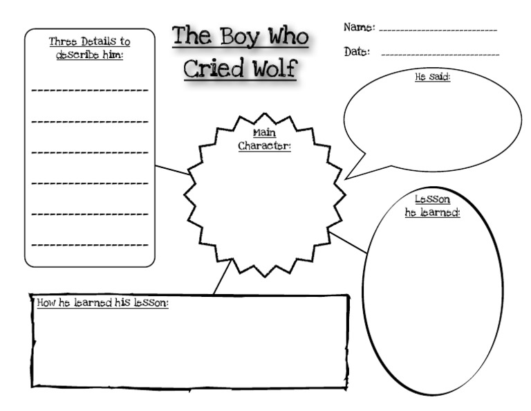 The Boy Who Cried Wolf: Three Details To Describe Him | PDF