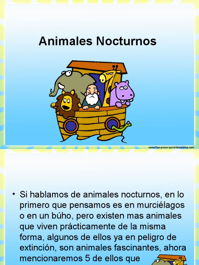 Animales Nocturnos | PDF