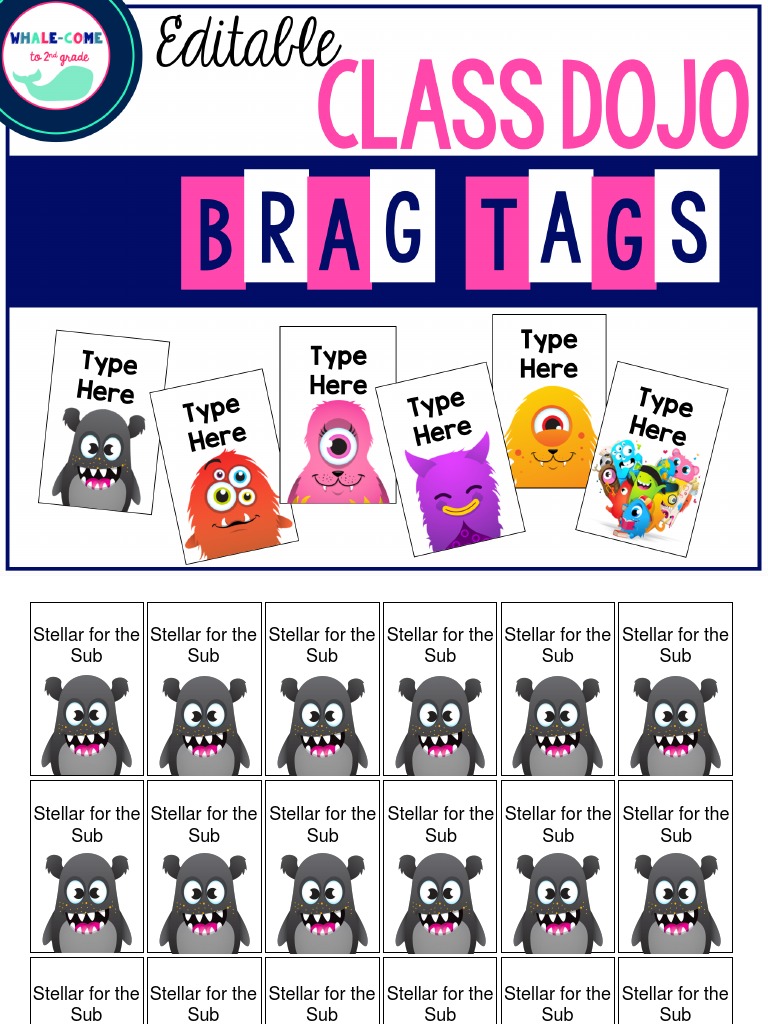 Classdojobragtags Portfolio | PDF | Teaching Mathematics