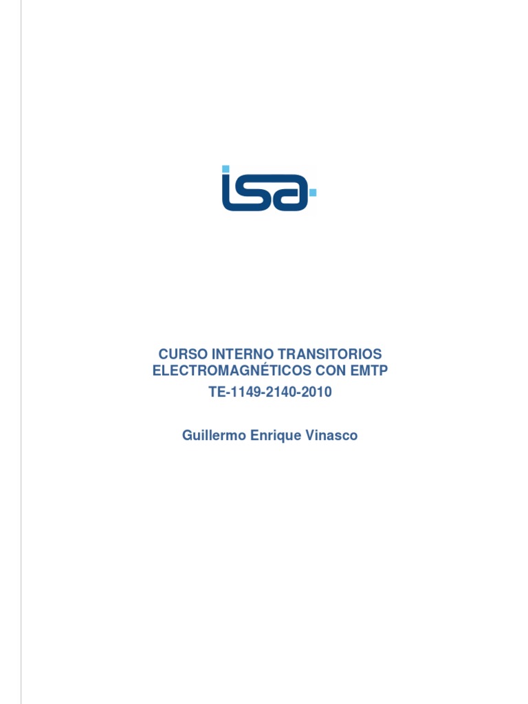 Transitorios ISA Colombia 2010 | PDF | Archivo de computadora ...