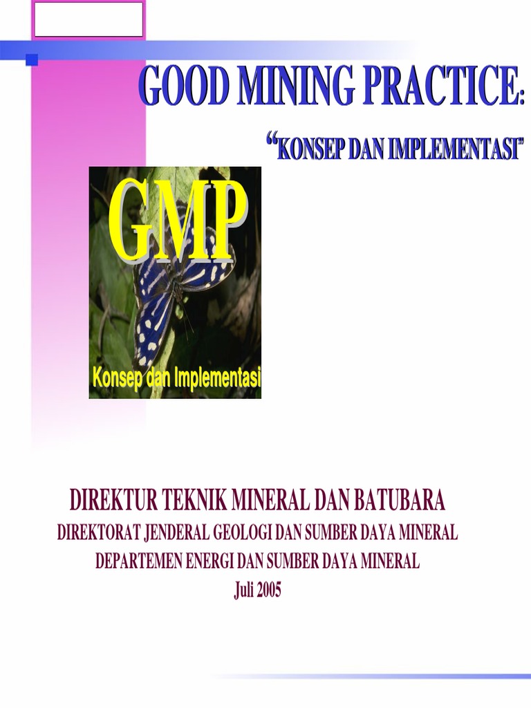 Good Mining Practice (Indonesia) | PDF