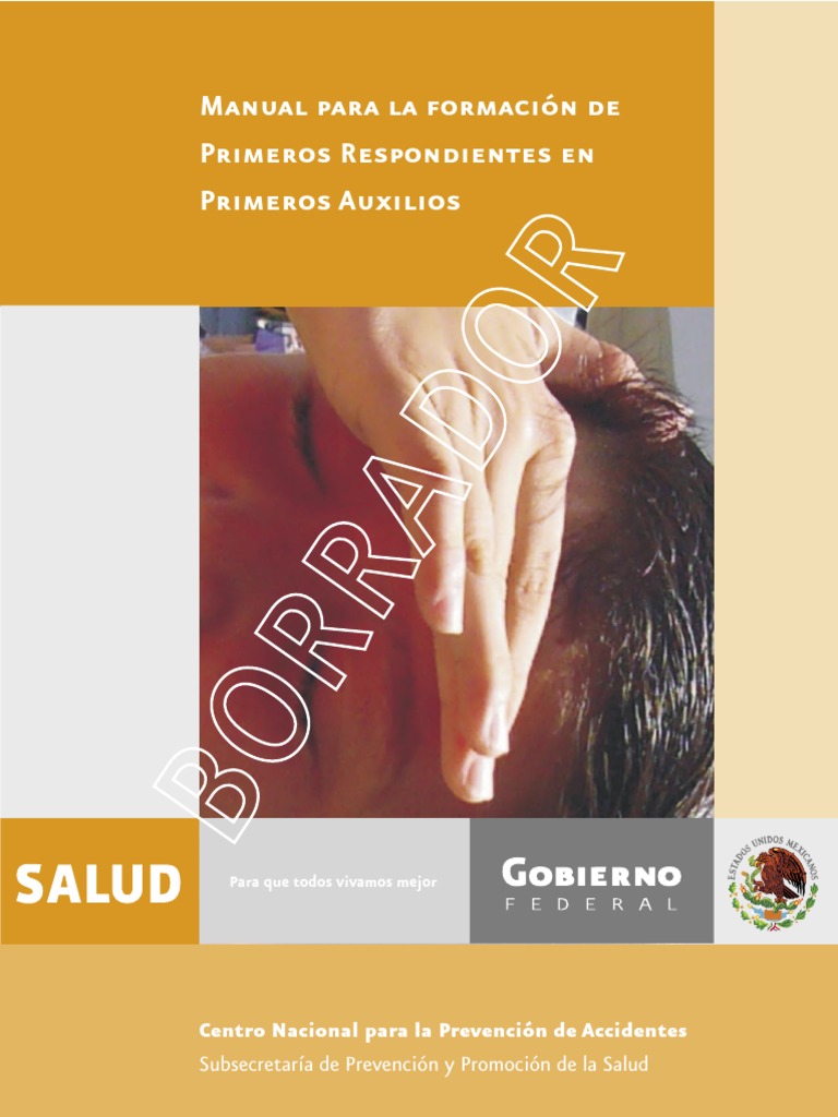 Manual Primeros Respondientes SSA | PDF | Sistema circulatorio | Pulmón