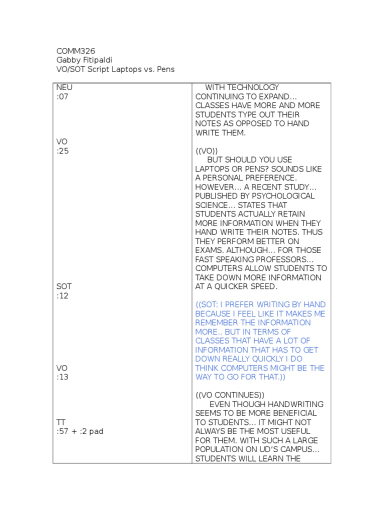 Vosot Script | PDF | Computers