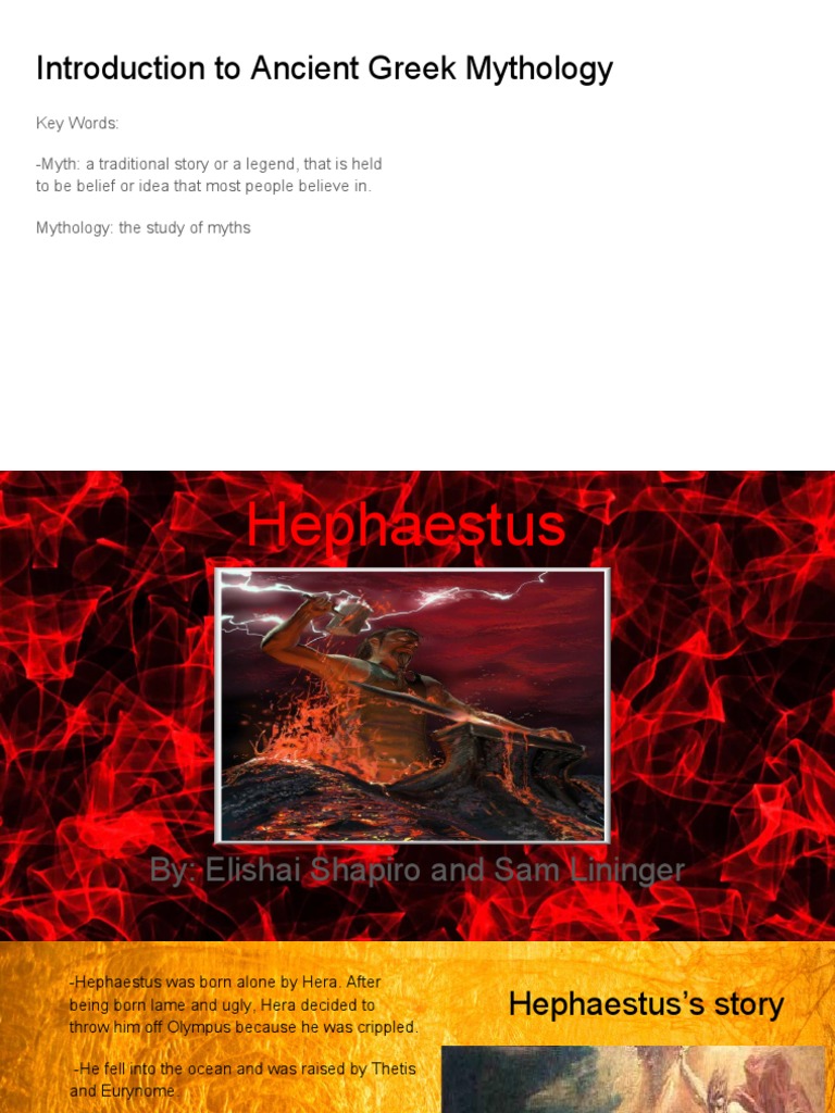 Introduction To Ancient Greek Mythology | PDF