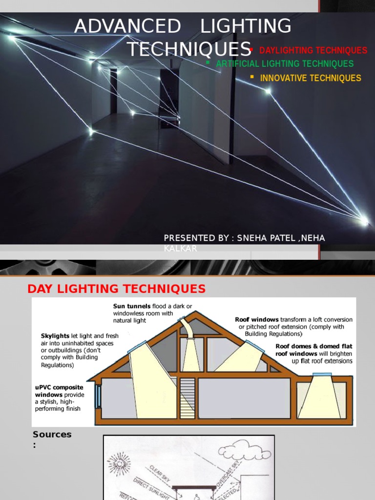 Advanced Lighting Techniques | PDF | Lighting | Optical Fiber