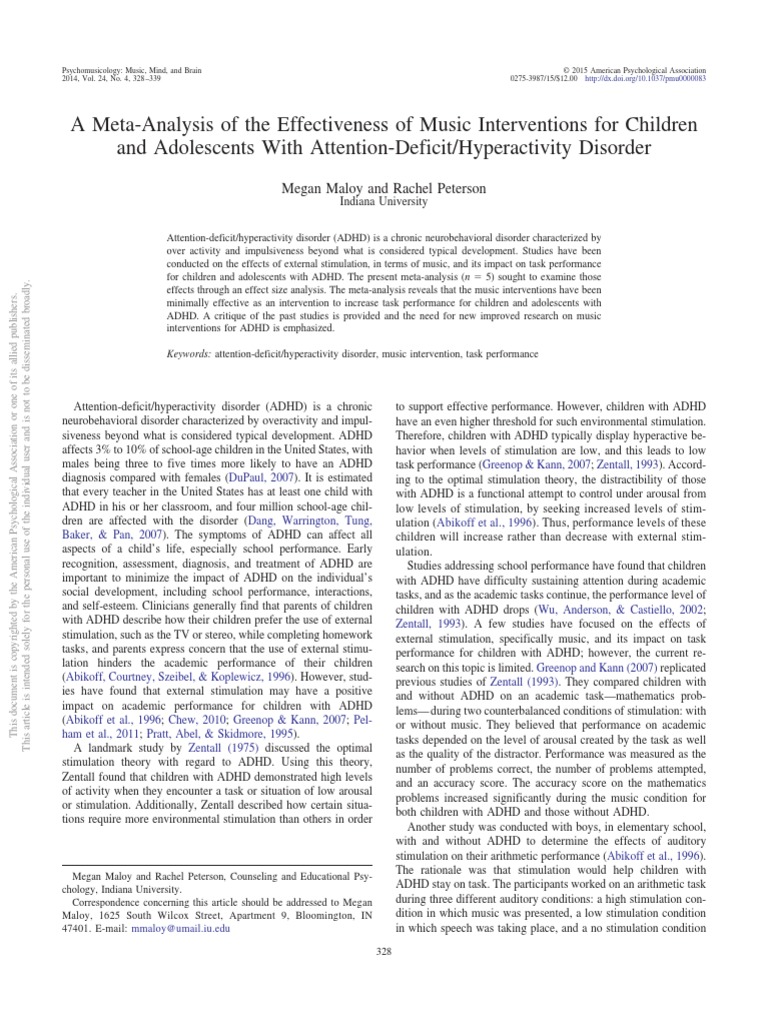 Adhd | PDF | Attention Deficit Hyperactivity Disorder | Diagnostic And ...