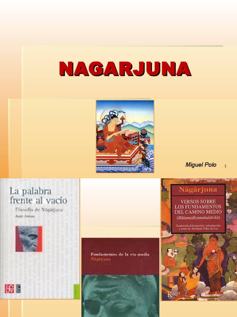 Nagarjuna | PDF | Existencia | Filosofía