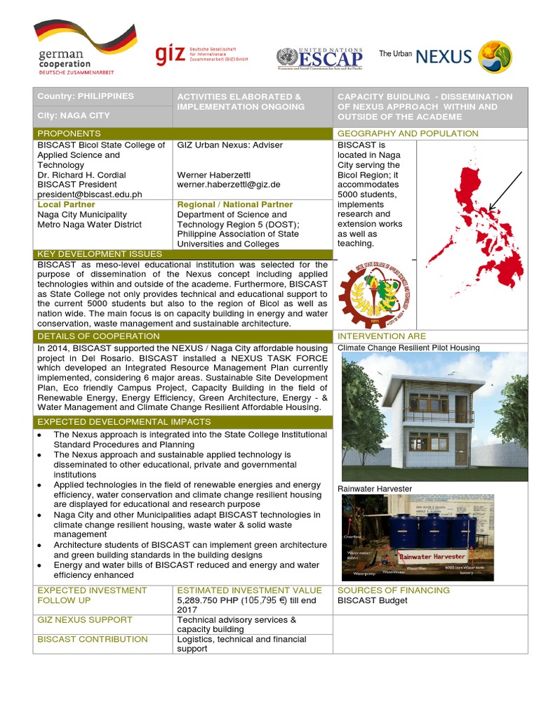 Biscast Nexus Paper | Download Free PDF | Capacity Building ...