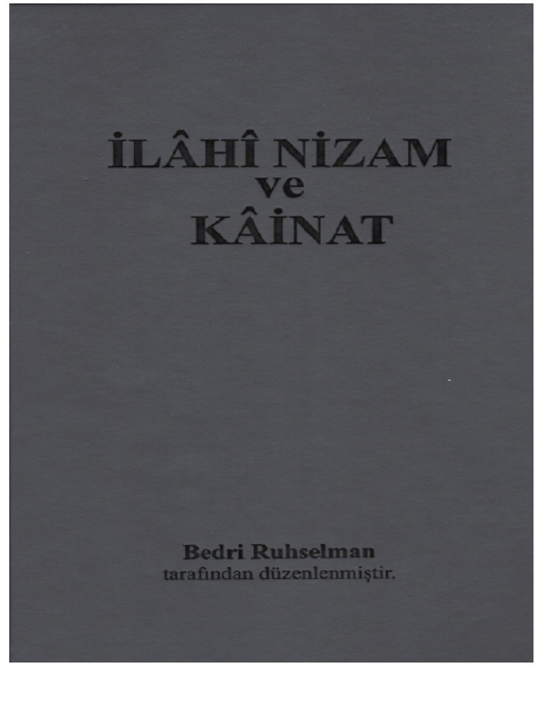 İlahi Nizam Ve Kainat | PDF