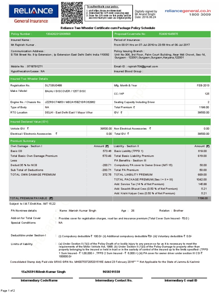 1304262312009569 | PDF | Insurance | Transport