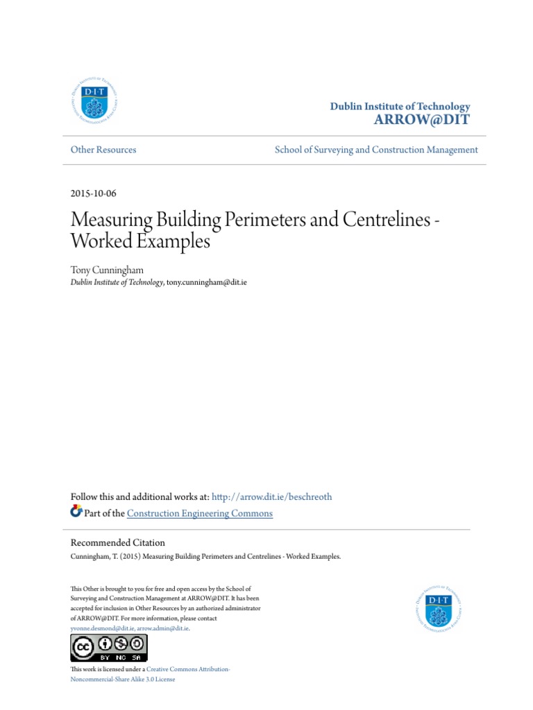 Calculating Building Perimeters Explained | PDF | Surveying | Angle
