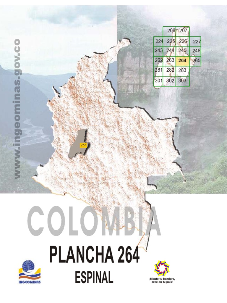 Memoria Plancha 264 - Espinal | PDF | Estrato | Geología
