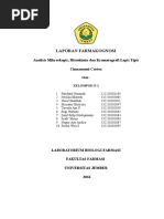 Laporan Praktikum Farmakognosi II Identifikasi Mikroskopik Simplisia | PDF