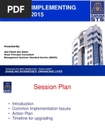 ISO 9001 Implementation Plan | PDF