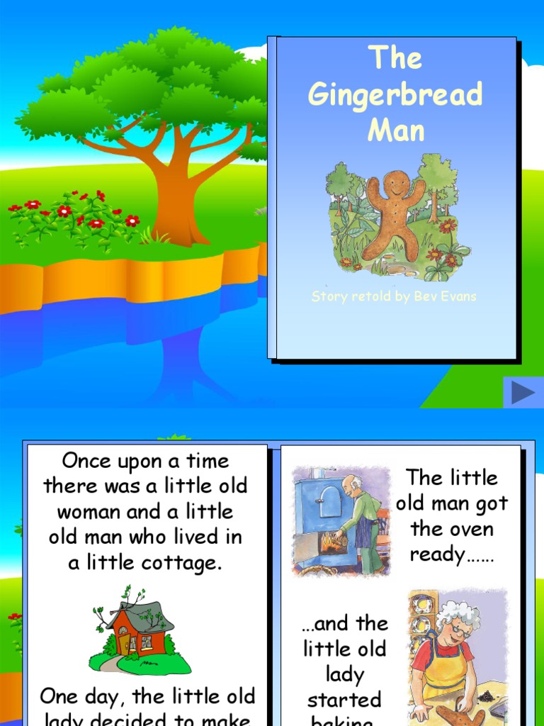 Gingerbread Man Story Book - 324360872 PDF | PDF