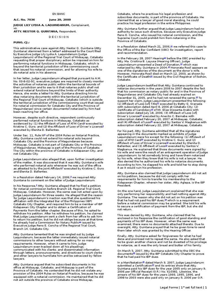 Legal Forms 1st Set | PDF | Notary Public | Lawyer