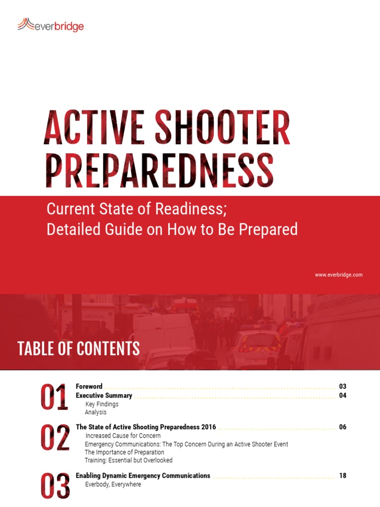 Active Shooter Preparedness Ebook | PDF | Privacy | Emergency Management