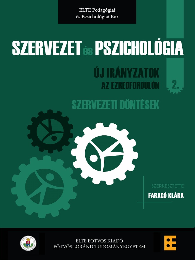 Farago - Szervezet Es Pszichologia PDF | PDF
