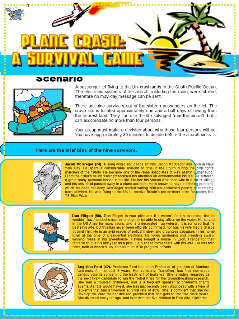 243 Plane Crash A Survival Game | PDF