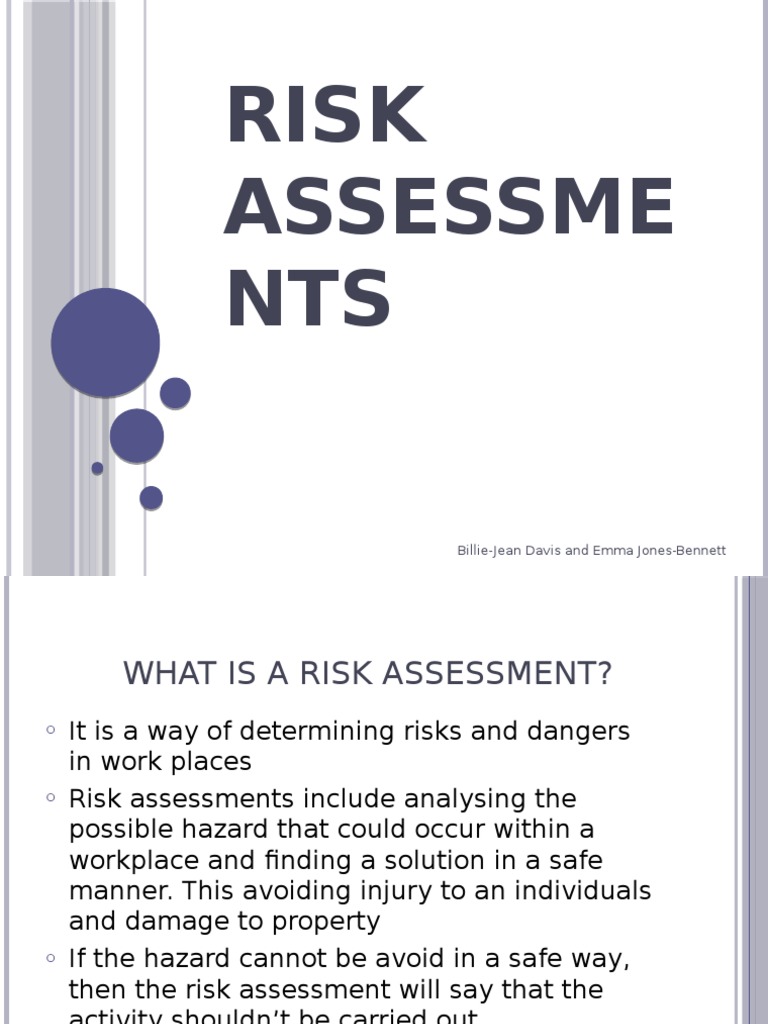 A Guide to Conducting Effective Risk Assessments in the Laboratory ...
