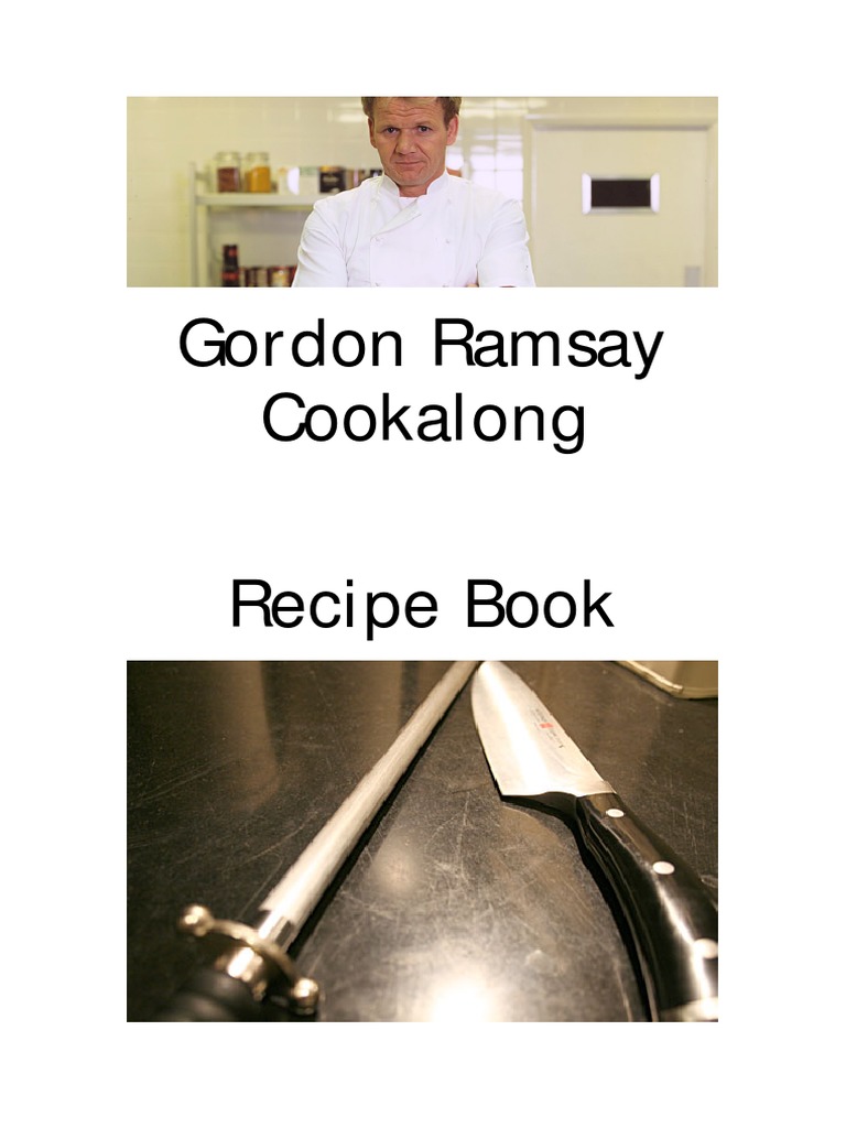 Gordon Ramsay Cookalong Recipe Book | PDF | Salad | Curry