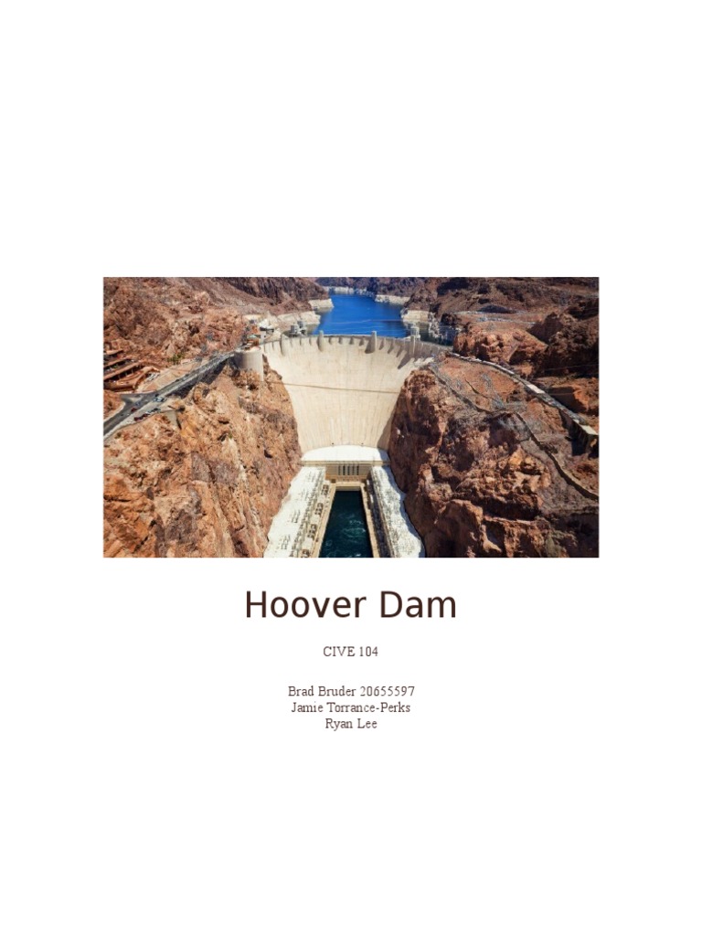 Hoover Dam | PDF | Dam | Pressure