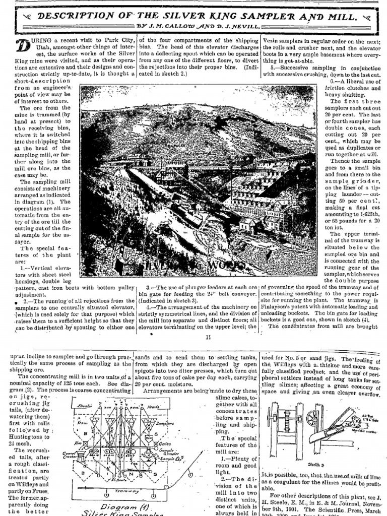 Silver King Mill SLMR 1900 | PDF | Mill (Grinding) | Nature