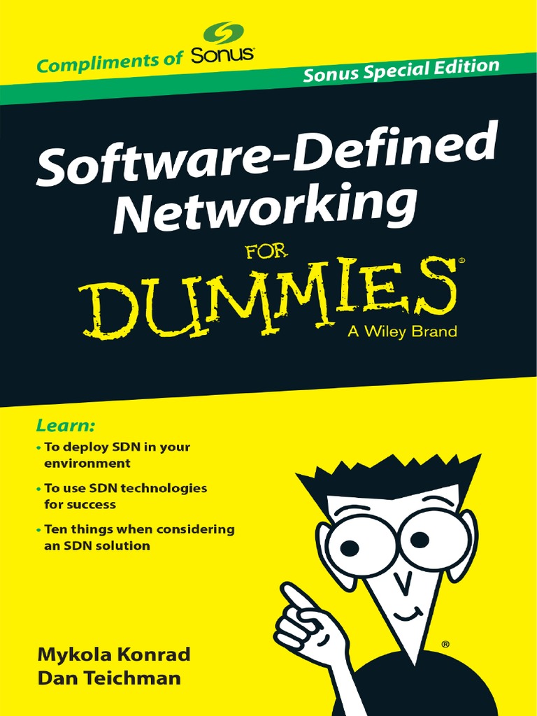 Software-Defined Networking For Dummies | PDF | Computer Network ...