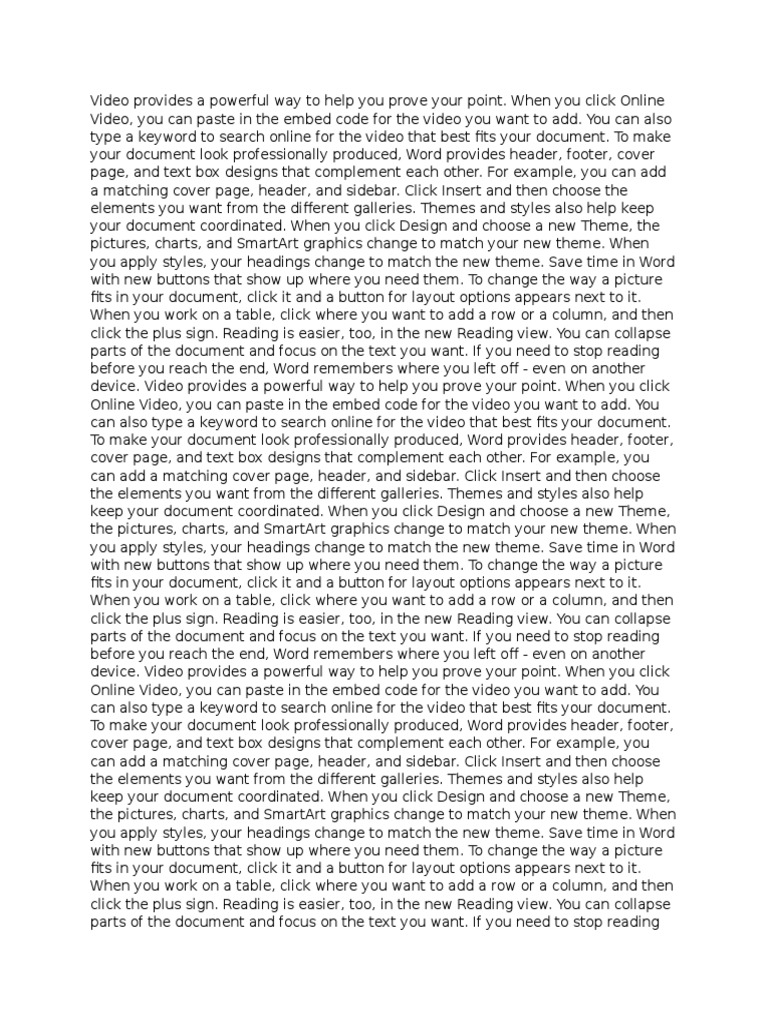 Video Provides A Powerful Way To Help You Prove Your Point | PDF | Page ...