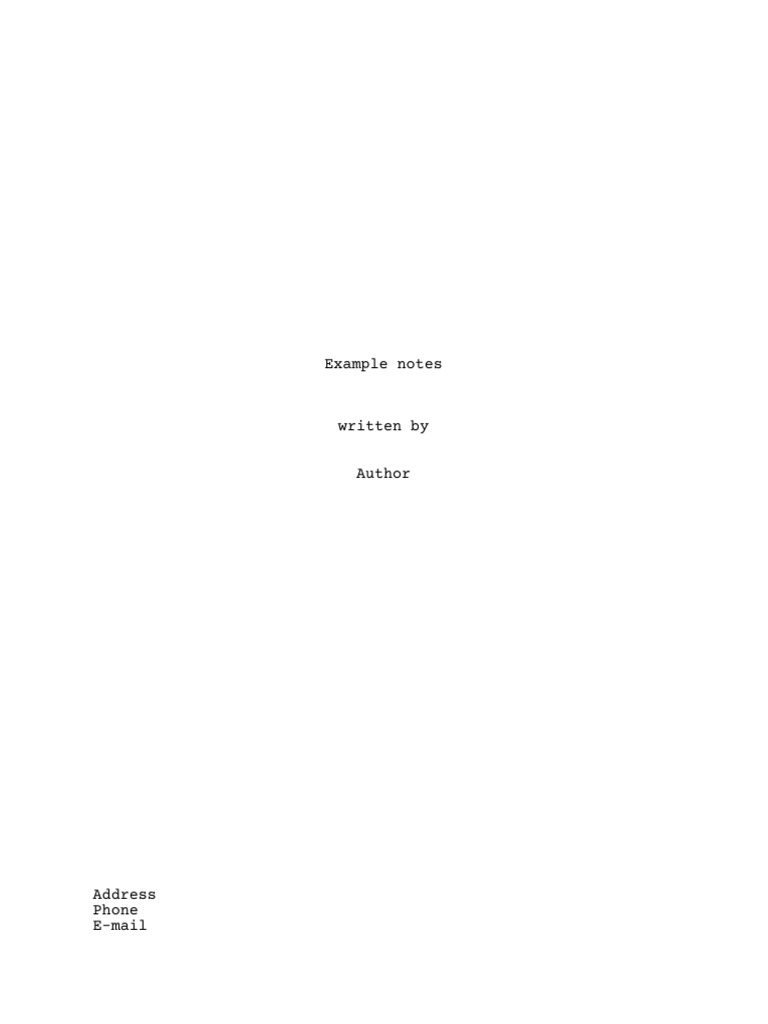 Example of Line by Line Annotations | PDF | Leisure