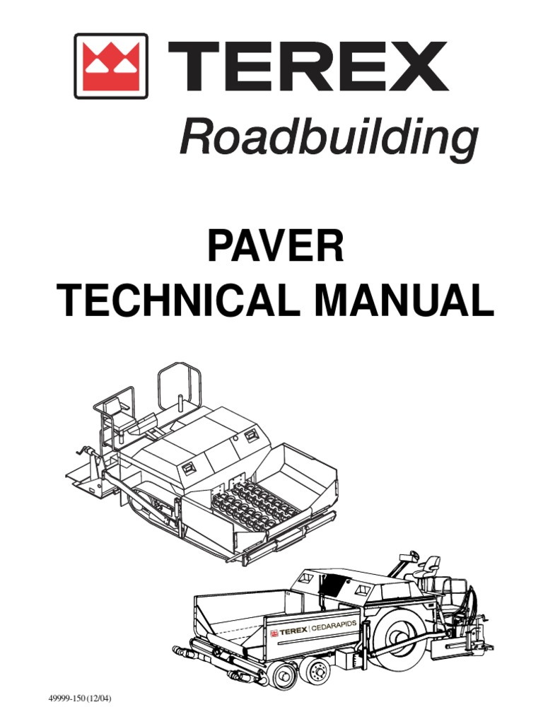 Asphalt Paver Technical Manual | Switch | Electrical Resistance And ...