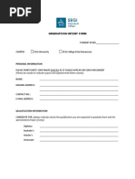 ITG Form | PDF