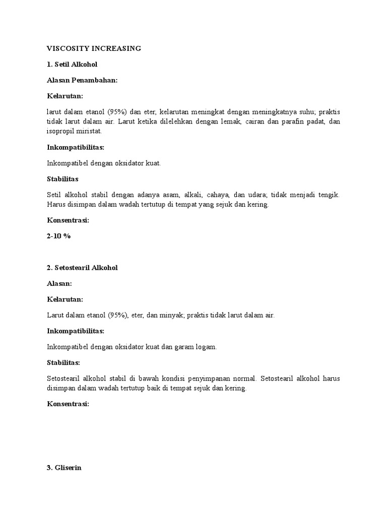 Viscosity Enhancer | PDF