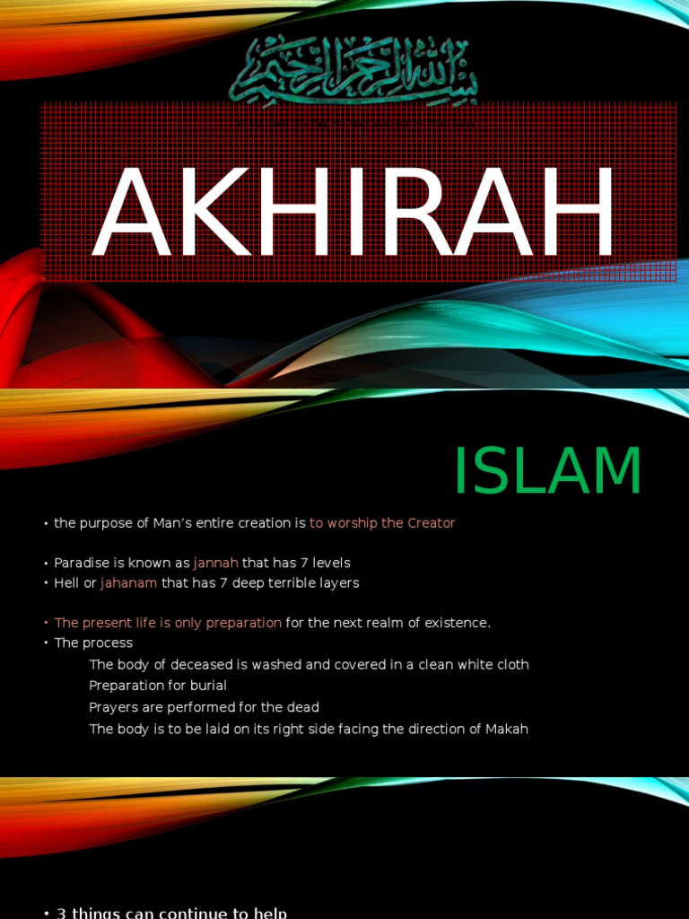 AKHIRAH | PDF | Purgatory | Afterlife