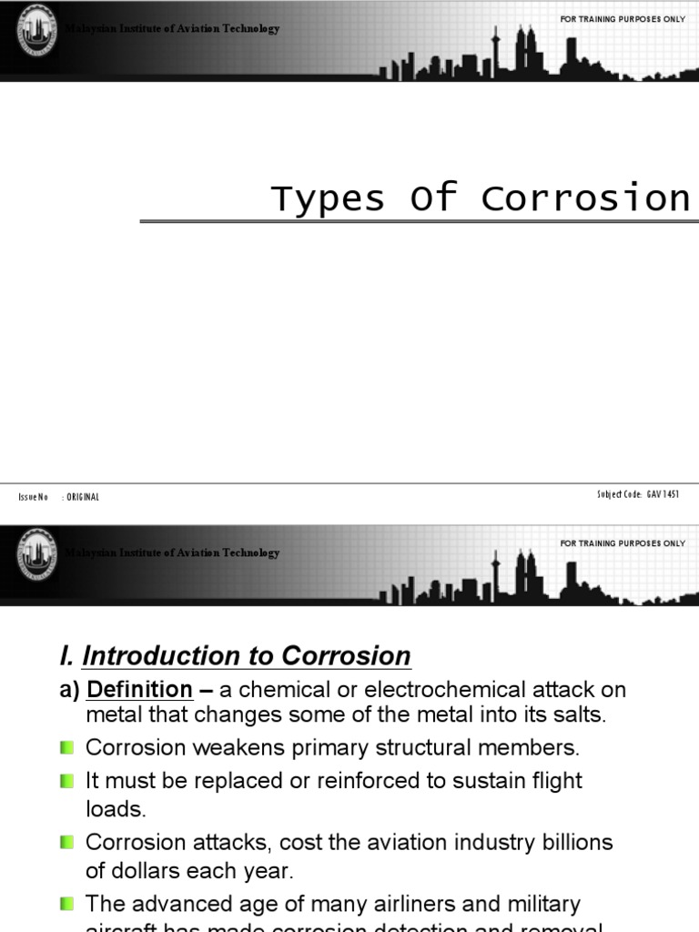 Slide 2 Types Corrosion | PDF | Corrosion | Metals