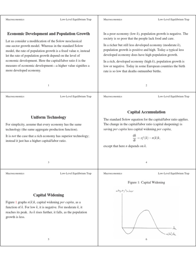 Low-Level Equilibrium Trap (Print) | Download Free PDF | Steady State ...