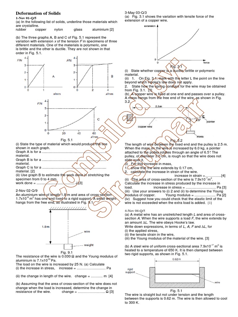 Physics AS Classified | PDF | Collision | Electrical Resistance And Conductance