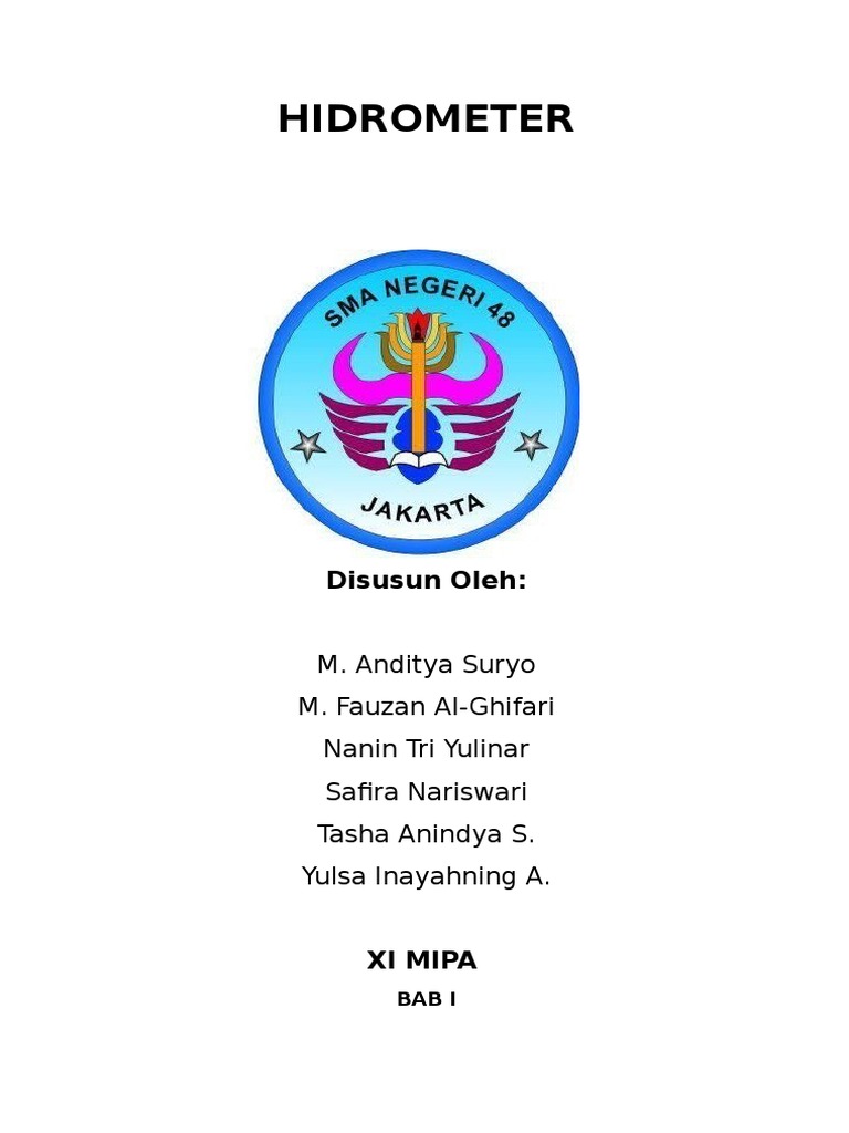 Prinsip dan Fungsi Hidrometer | PDF