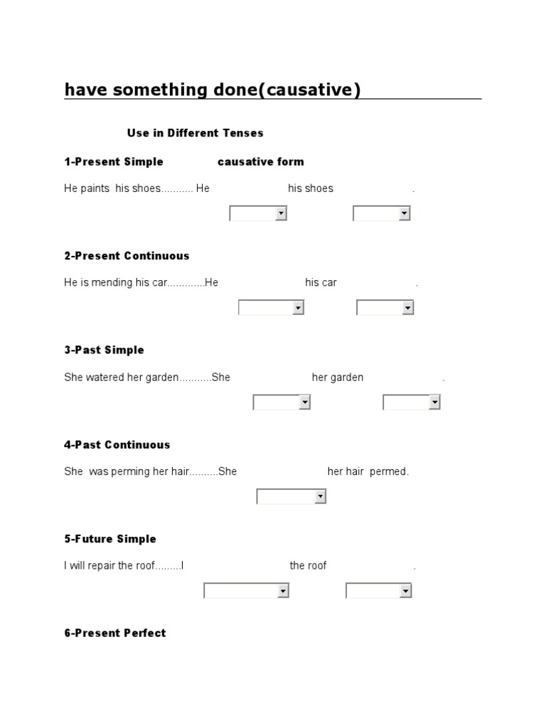 Have Something Done | PDF