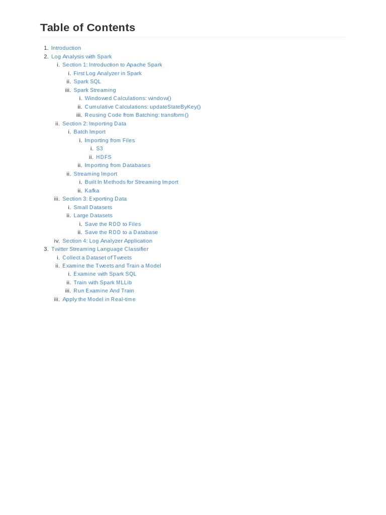 Databricks Spark Reference Applications | PDF | Apache Spark | Apache ...