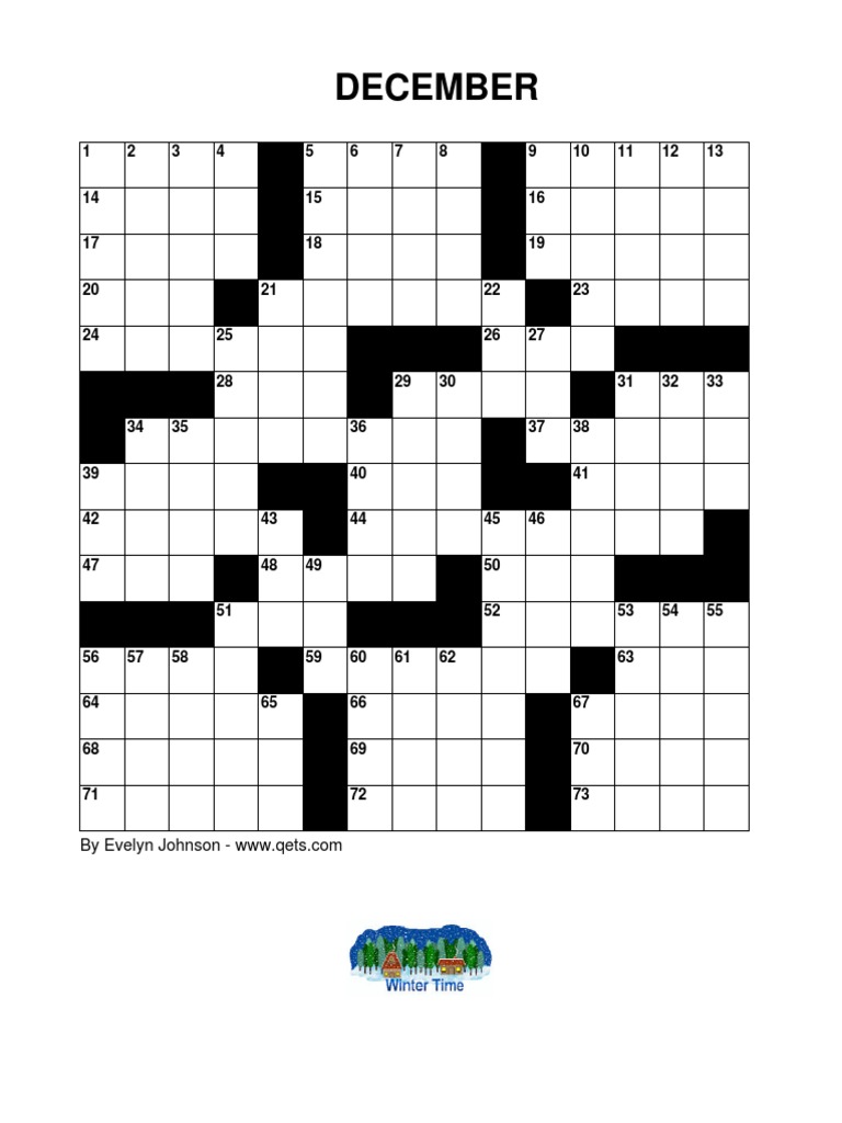 December LP-STD Crossword | PDF