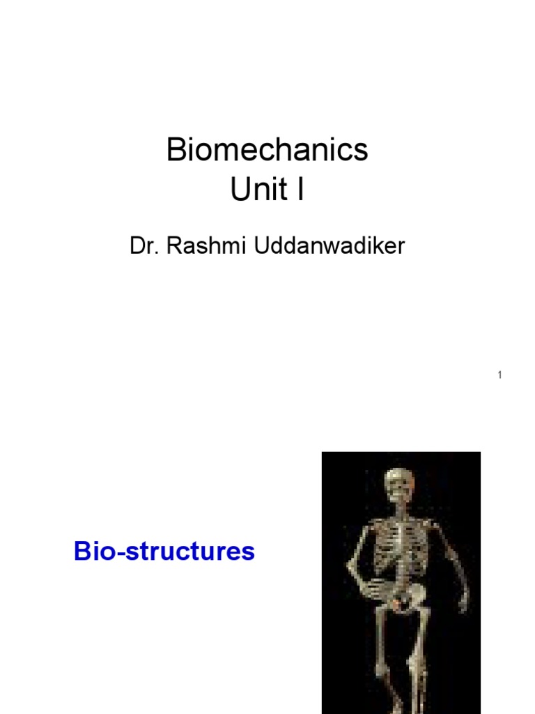 Introduction to Biomechanics: A Summary of Key Concepts and Historical ...