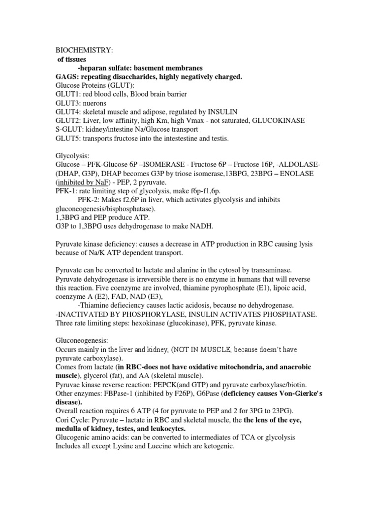 Biochemistry Notes For Boards | PDF | Heart Valve | Heart