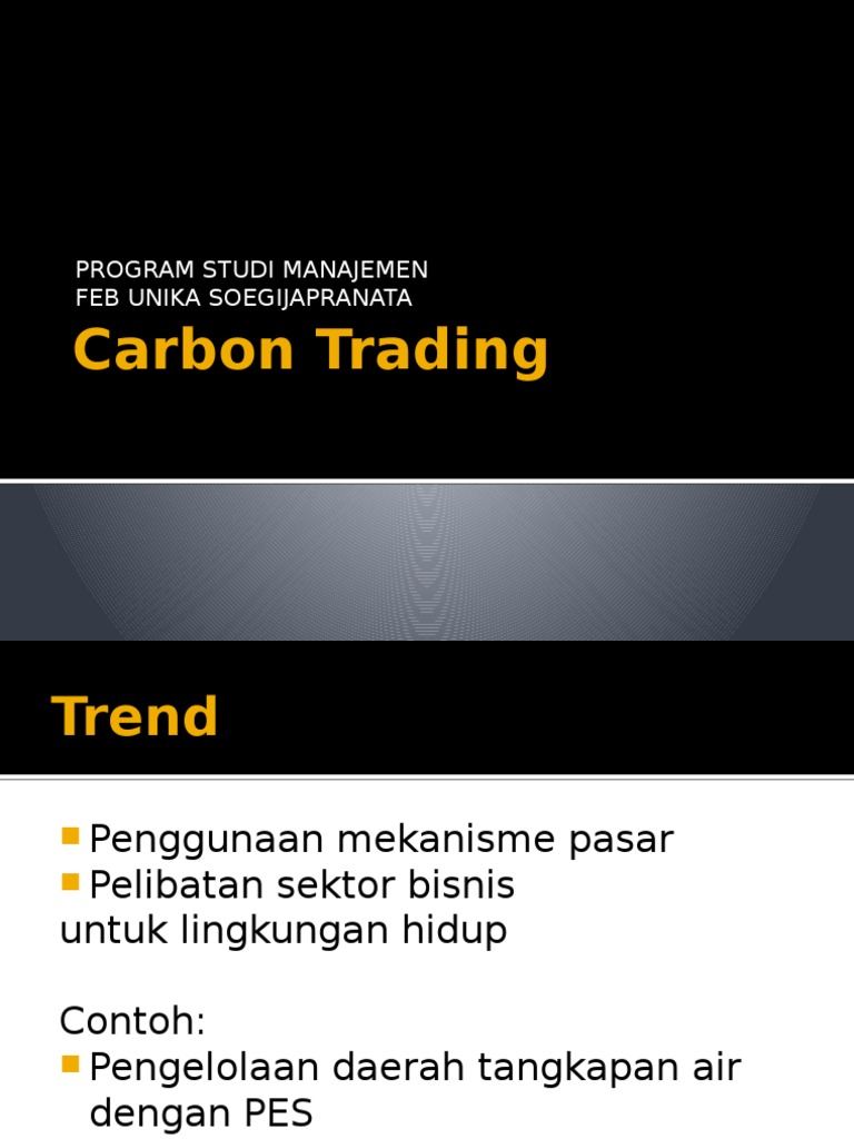 Understanding Carbon Trading Mechanisms | PDF | Emissions Trading ...