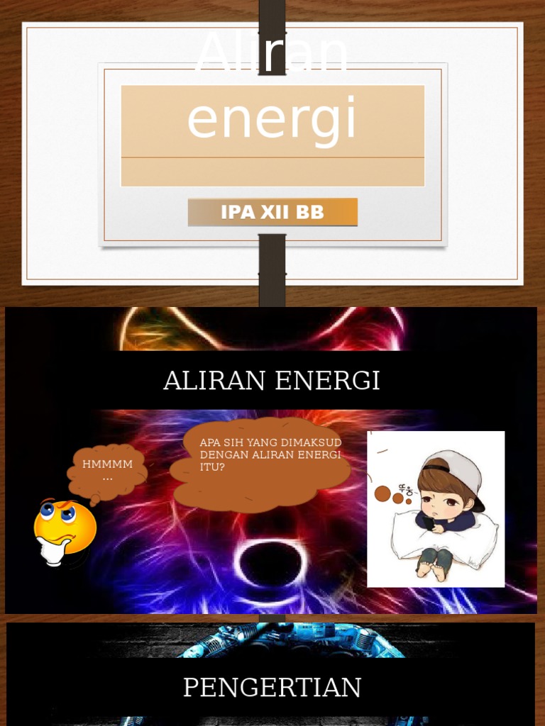 Aliran Energi | PDF