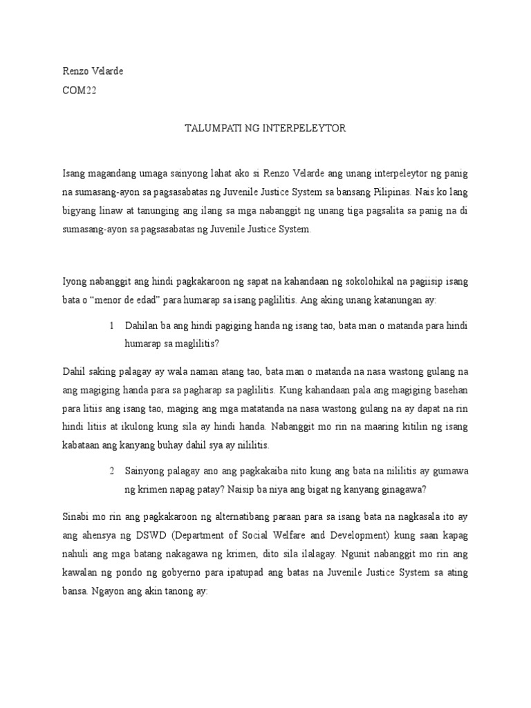 Talumpati | PDF