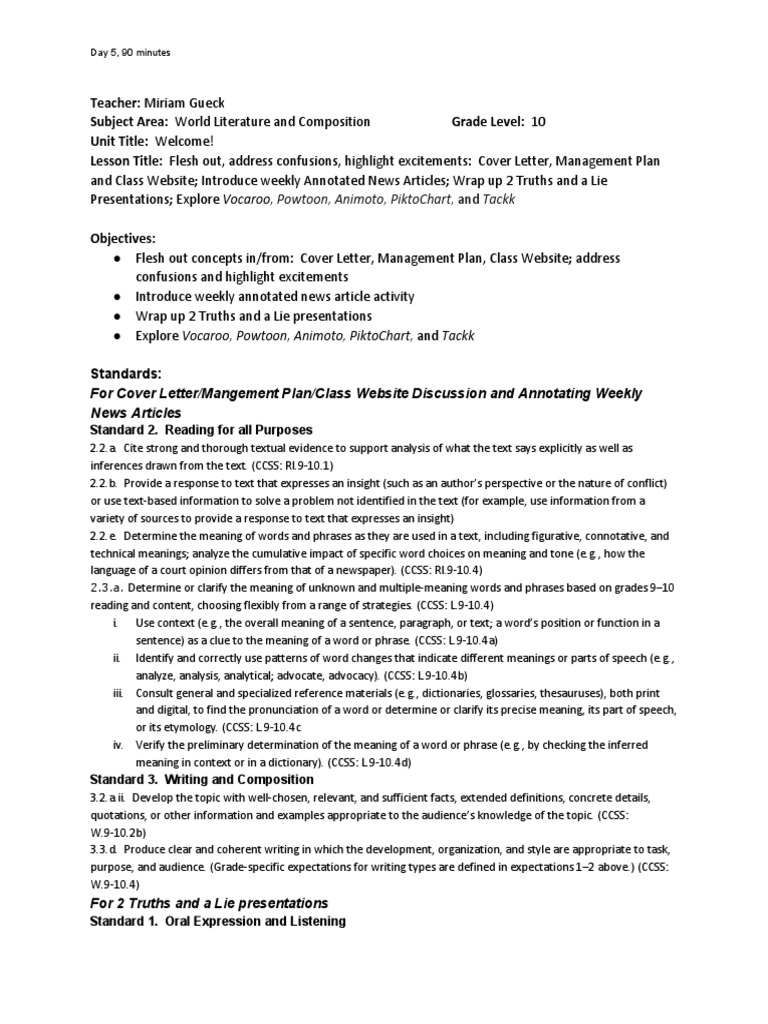 Unit 1 Day 5 Lesson 5 | PDF | Word | Phrase