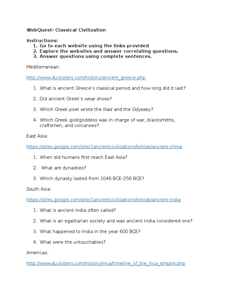 Webquest-W200 Technology Project | PDF | Lesson Plan | Cognitive Science