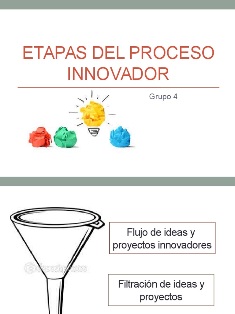 Etapas Del Proceso Innovador | PDF | Marketing | Business