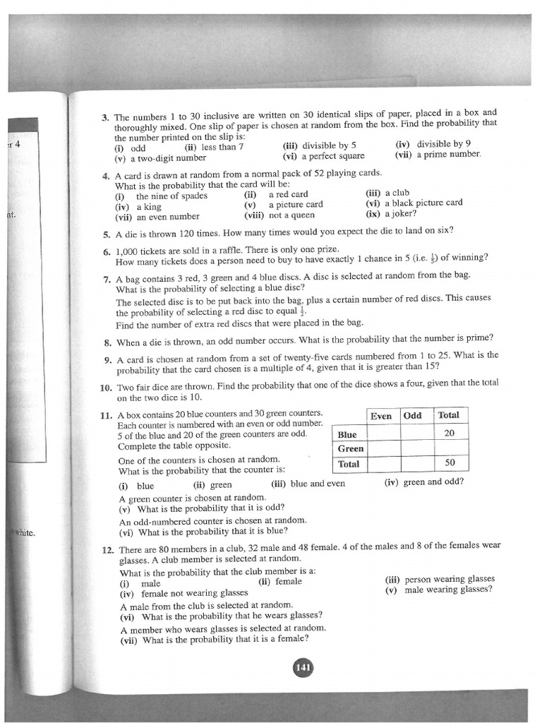 Permutations Combinations and Probability Part2 | PDF